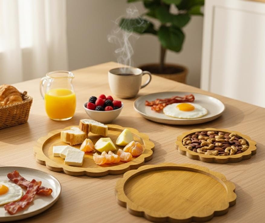 3 plateaux en bois – QPR